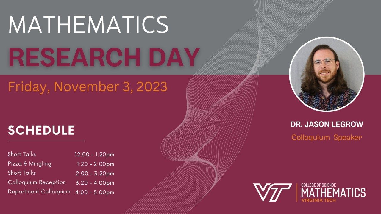 Department of Mathematics | Department of Mathematics | Virginia Tech